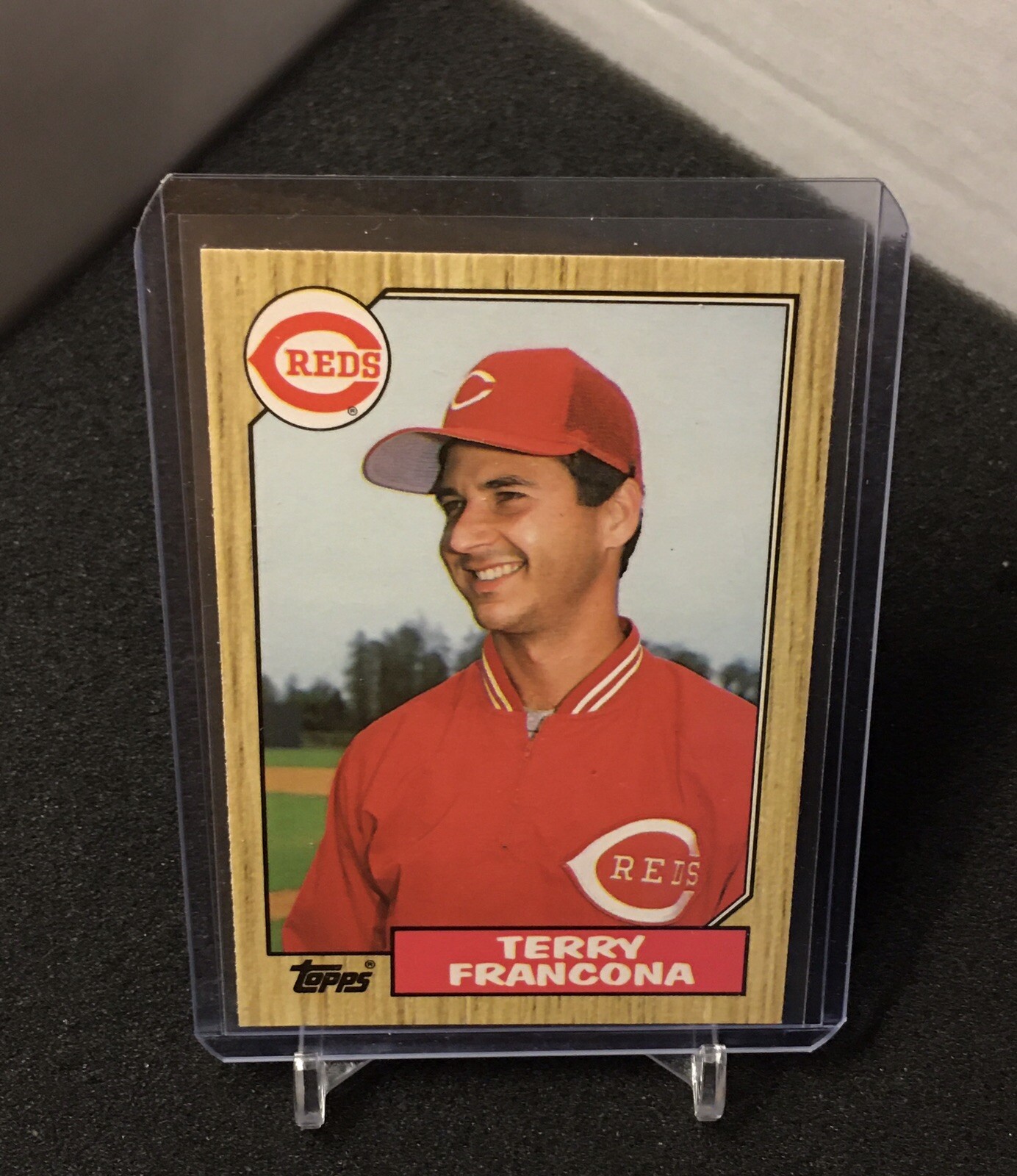 Terry Francona 1987 Topps Traded card 34T Cincinnati Reds | eBay