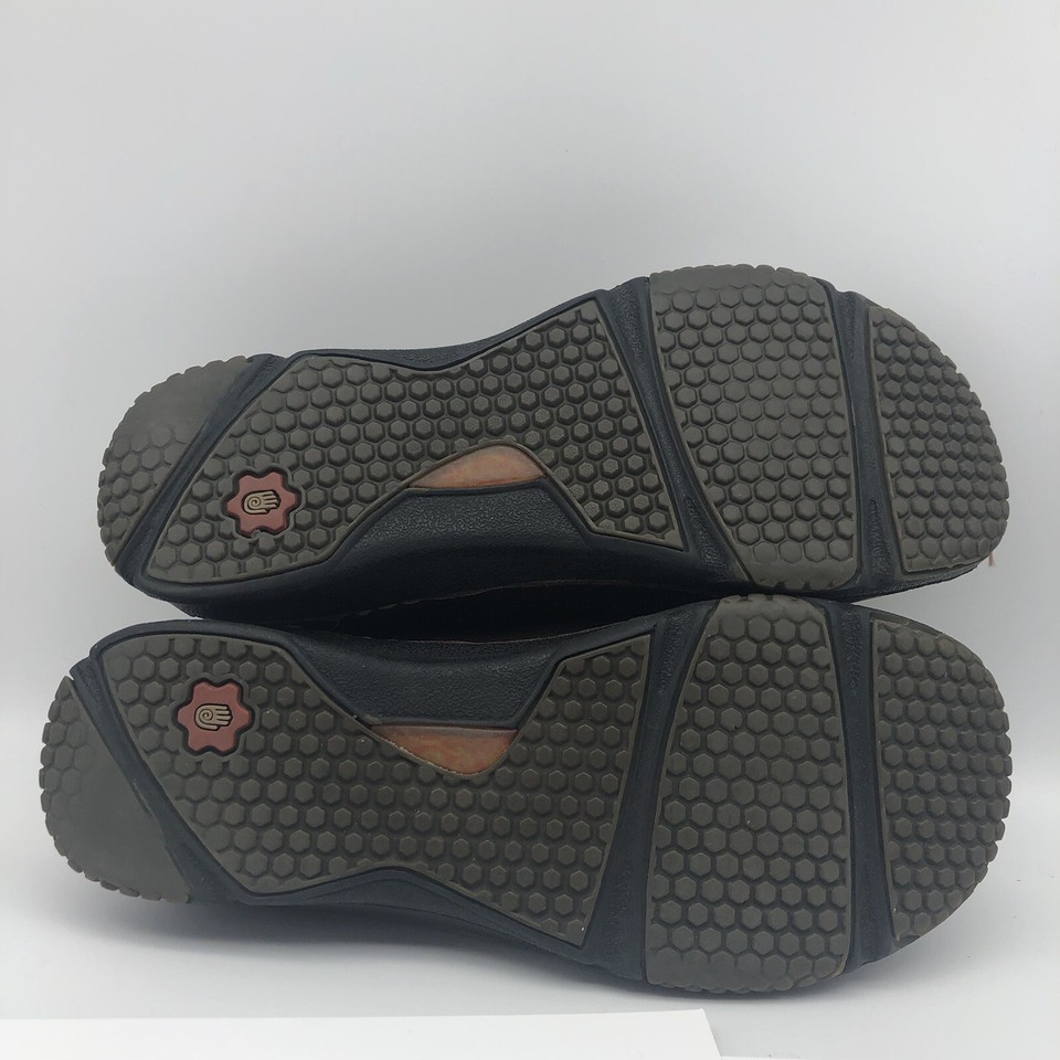 Teva Ancona Leather Clogs Comfort Shoes Womens Size 8 brown scuffed ...