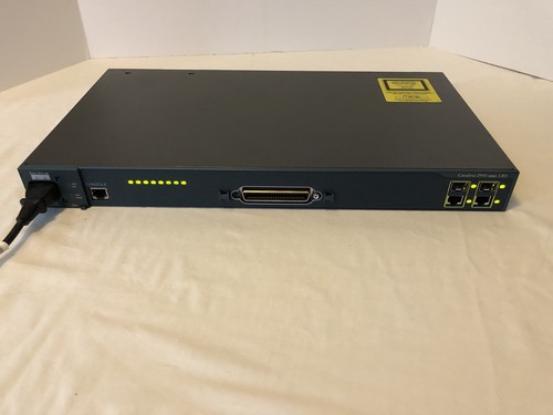 CISCO CATALYST 2950 SERIES 8 PORT ETHERNET SWITCH WS-C2950ST-8-LRE UNIT ...