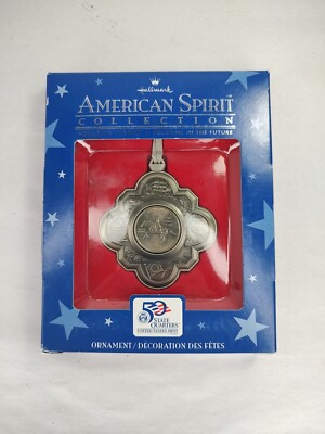 VTG Hallmark American Spirit Collection Ornament DELAWARE 50 State ...