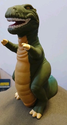 The Land Before Time Sharptooth T-Rex Amblin Pizza Hut 1988 Hand Puppet ...