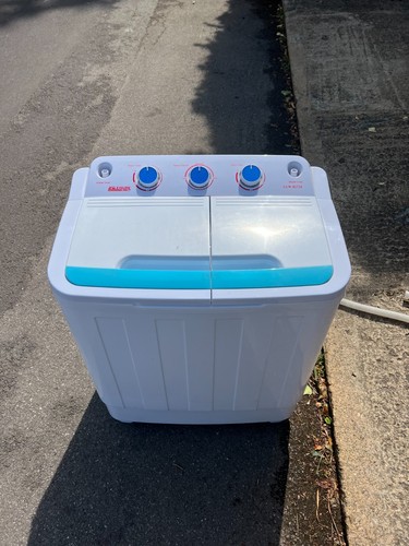 Leisure Direct GLW82724 Twin Tub Washing Machine for Camping/Caravan ...