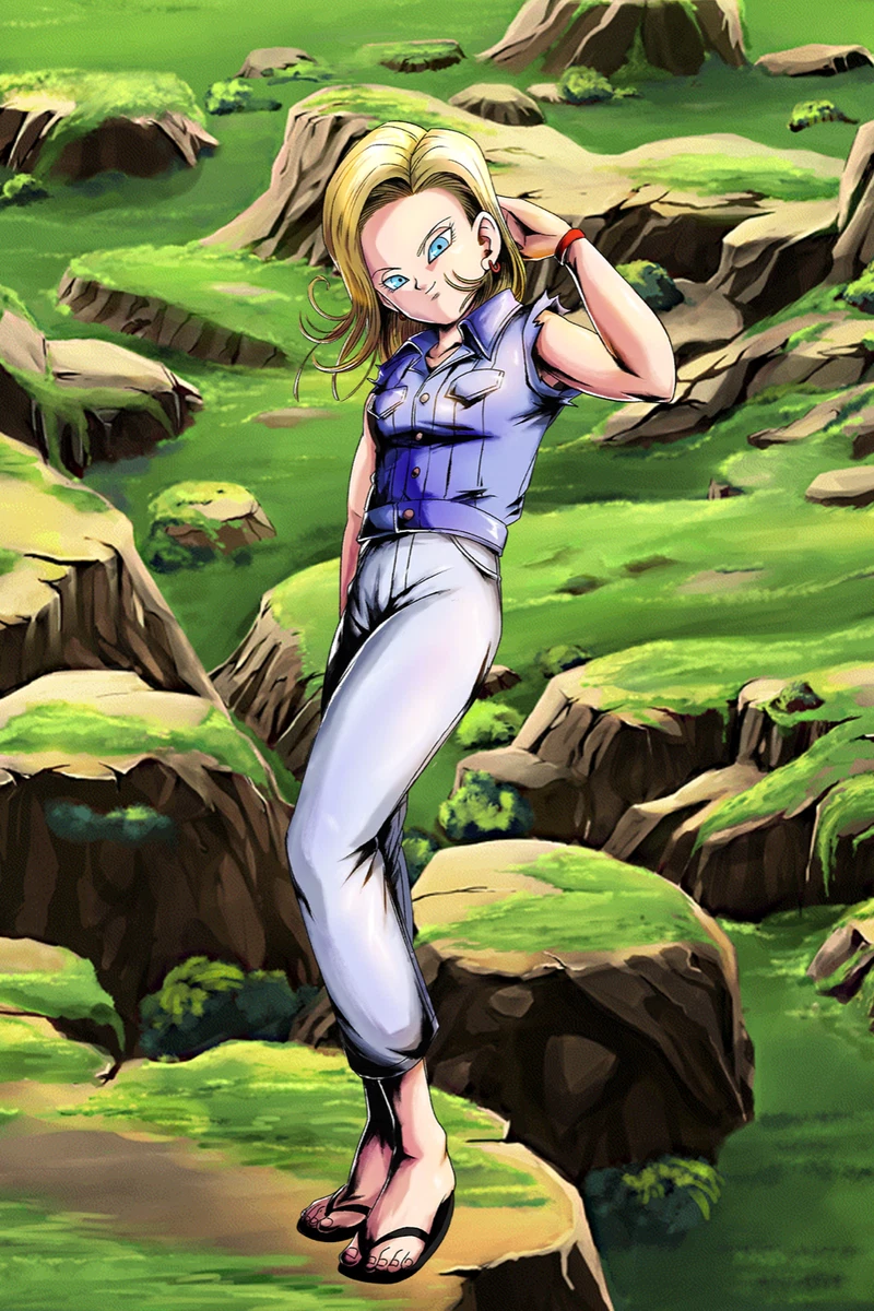 Android 18 Feet