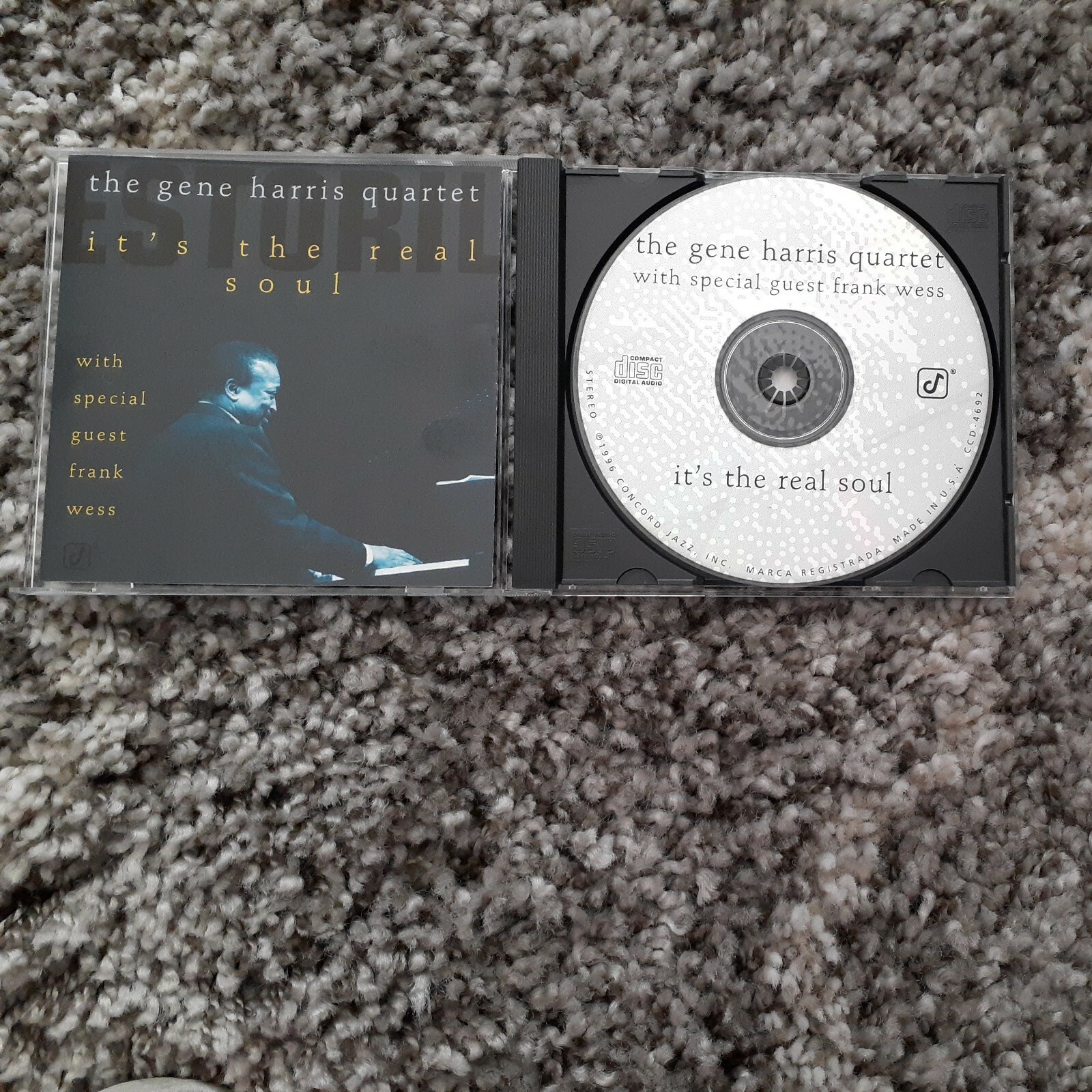 GENE HARRIS QUARTET / IT'S THE REAL SOUL *CD 13431469223| eBay