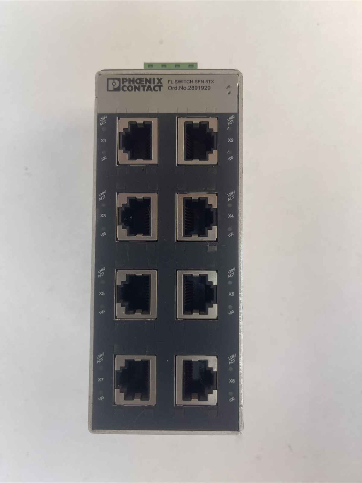 PHOENIX CONTACT FL SWITCH SFN 8TX 2891929 24VDC ETHERNET 8 PORT | eBay