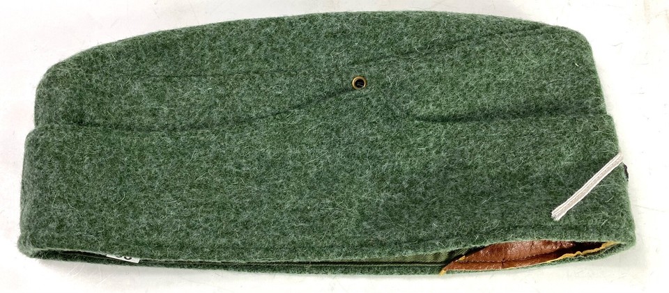 WWII GERMAN HEER ARMY M34 M1934 WOOL OVERSEAS FIELD CAP HAT W/INSIGNIA ...