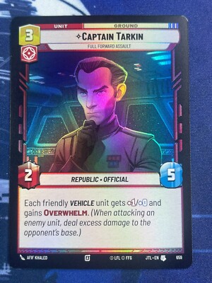 Star Wars Unlimited - Captain Tarkin Foil 659 | eBay