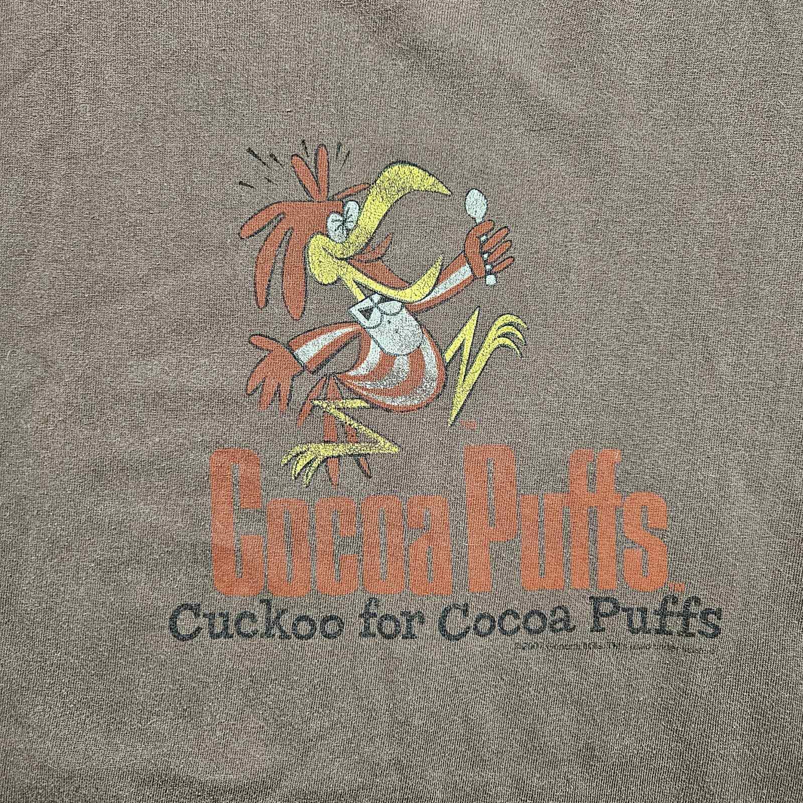 Y2K Steve & Barry's Cocoa Puffs Cereal Shirt Mens XL … - Gem