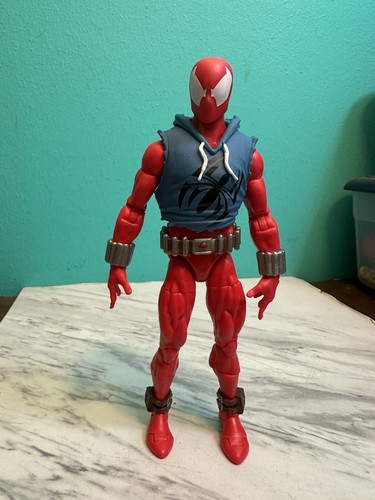 Hasbro Marvel Legends 6” Action Figure Spider-Man Retro Scarlet Spider ...