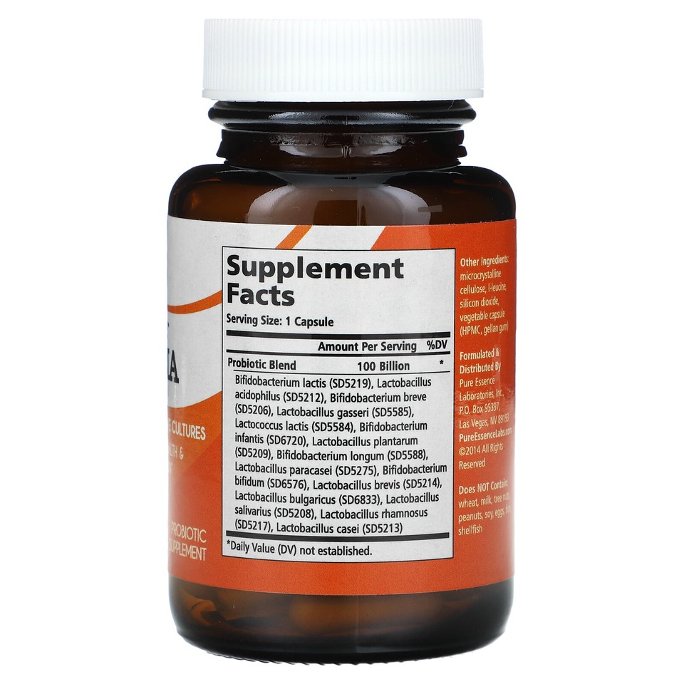 PureBiotics, Maxima, 100 Billion, 30 Delayed Release Vegi-Caps | eBay