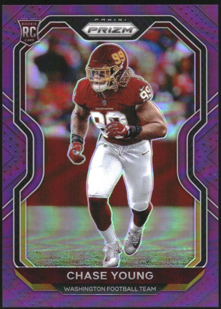 2020 Panini Prizm - Rookie Chase Young #383 Purple Prizm /125 (RC) for ...