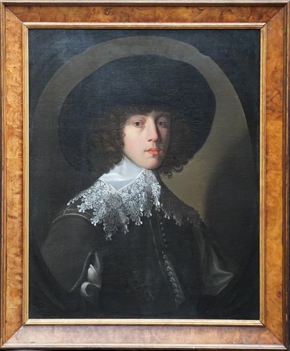 GERRARD VAN HONTHORST foll DUTCH OLD MASTER 17thC ART MALE PORTRAIT OIL ...