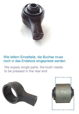 FORD Escort MK1 rear axle - anti roll bar end rod complete 10/73-12/74 ...