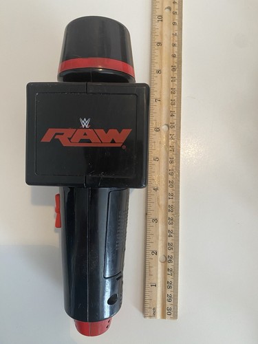 WWE Wrestling Toy Lot 11 Figures Belt Money Bank Case Working ...