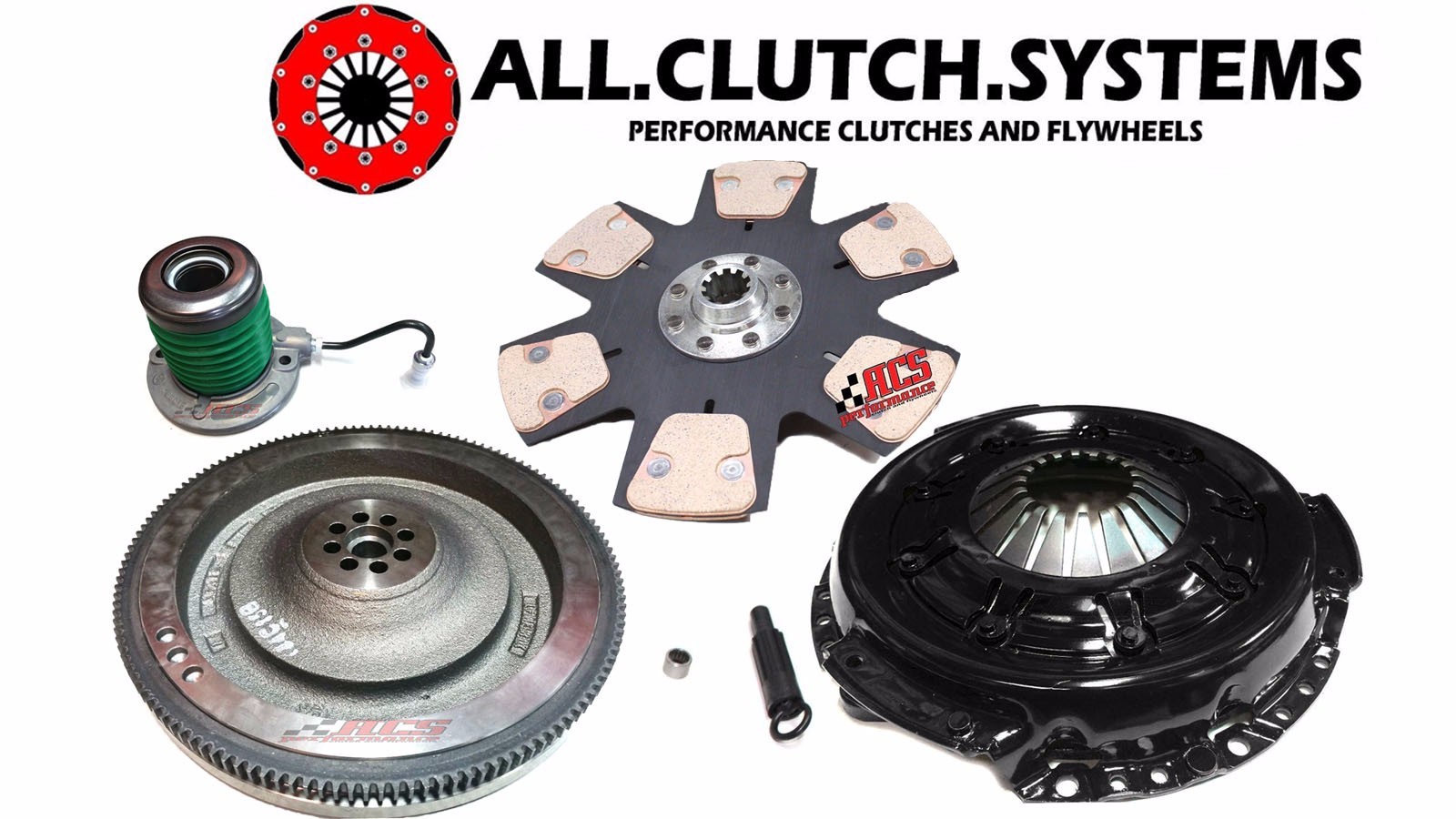 ACS Mega Stage 4 Clutch Kit+HD Flywheel 2005-2010 Ford Mustang 4.0L V6 ...