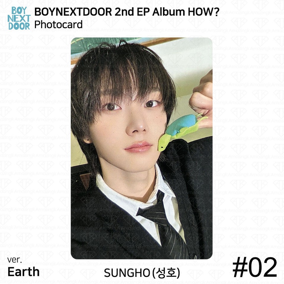 BOYNEXTDOOR 2nd EP Album HOW? Photocard Postcard Polaroid Meme Card ...