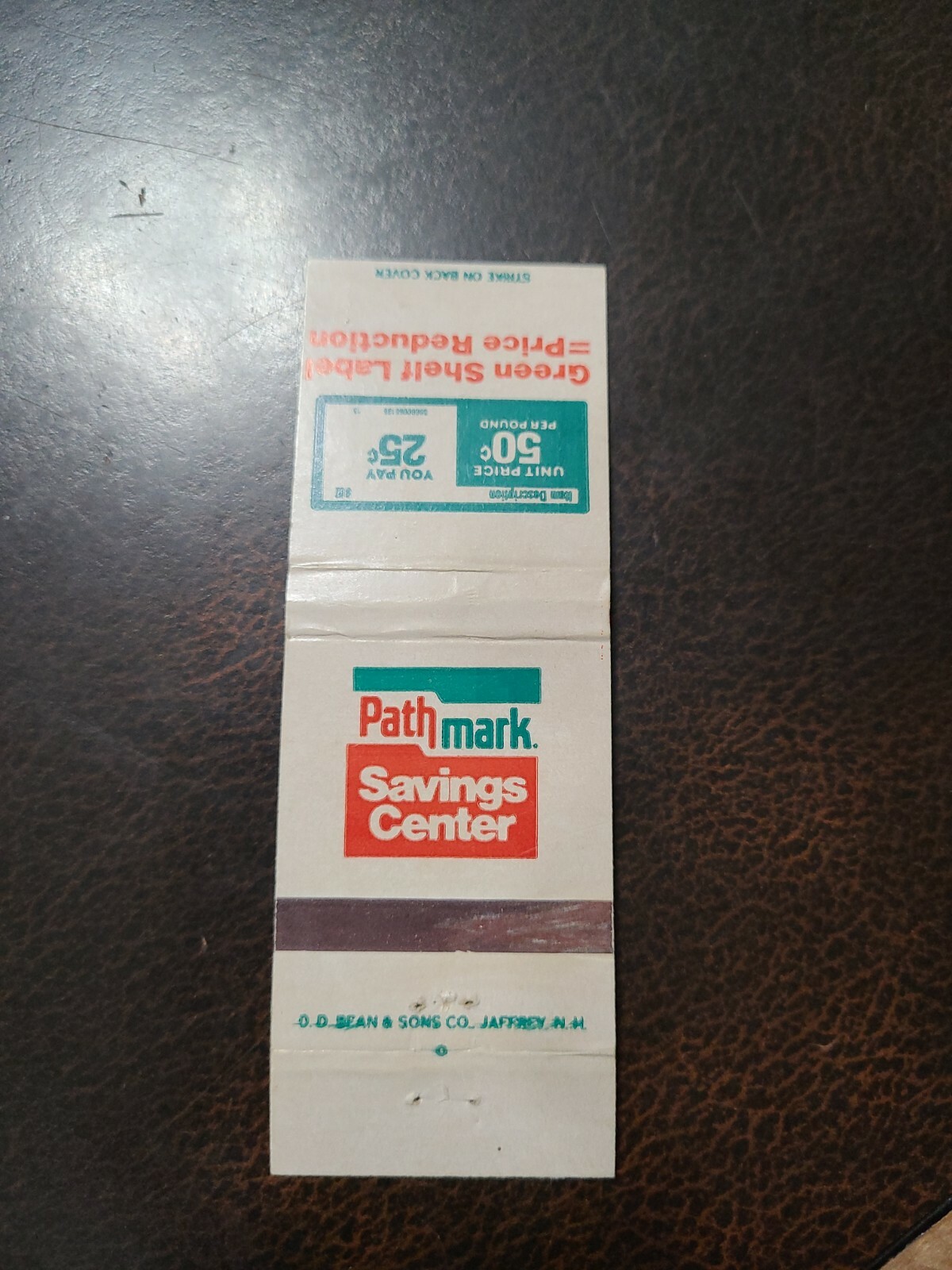 Pathmark Grocery Department Store York Pennsylvania Vintage Matchbook ...