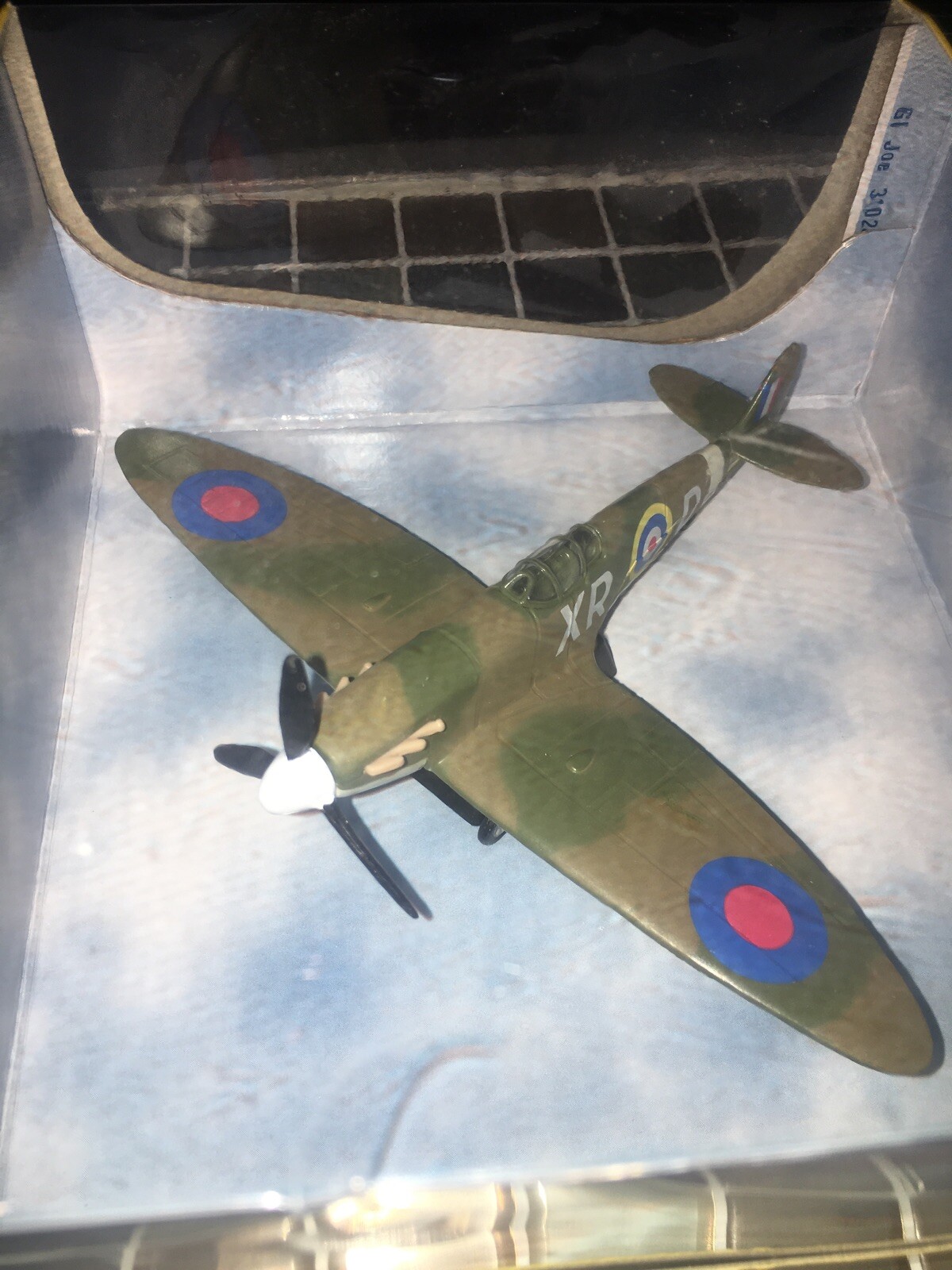 Hasbro GI Joe Aces 1:72 Scale Fighters of WWII Spitfire Mark II Diecast ...