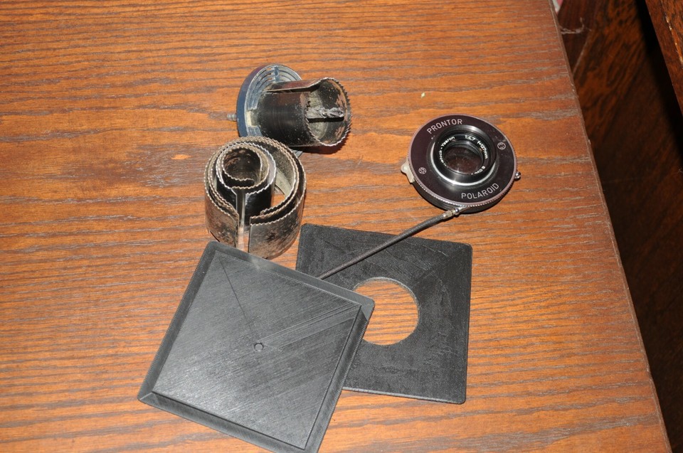LENS BOARD Prinz View Camera 4x5 type LENS BOARD DIY 3-d experimental ...