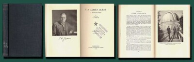 Sir James Jeans-Astrophysicist-Bio by E.A. Milne/Astronomy/Physics/HB ...
