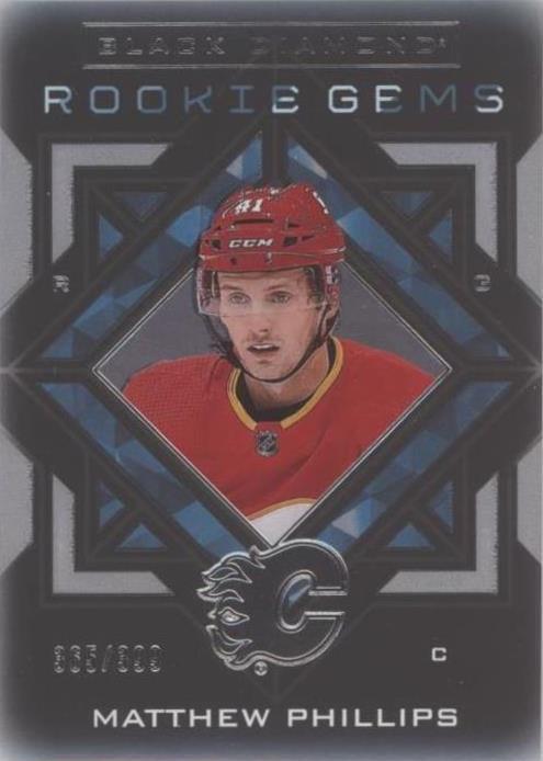 2021-22 Upper Deck Black Diamond - Rookie Gems Matthew Phillips #RG-MP ...