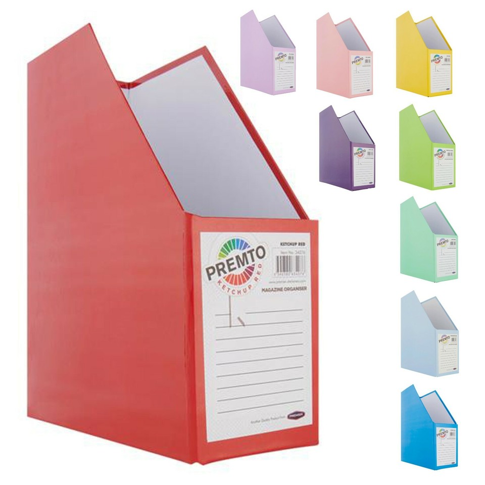 Magazine Organiser Office School Desk Newspaper Document File Storage ...