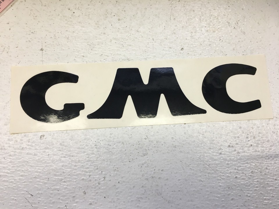 Repro 1947-54 GMC Stepside Truck Tailgate Decal Black Letters | eBay