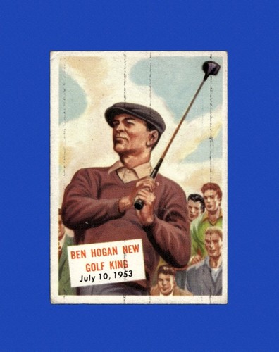 1954 Topps Scoop Set-Break #129 Ben Hogan New Golf King VG-VGEX ...