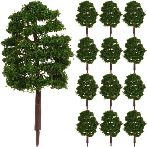 20pcs n scale tree scale trees Fake Trees for DIY Crafts Model | eBay