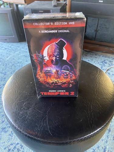 Terrifier 2 VHS Walmart Exclusive Limited Collectors Edition Slipcover ...