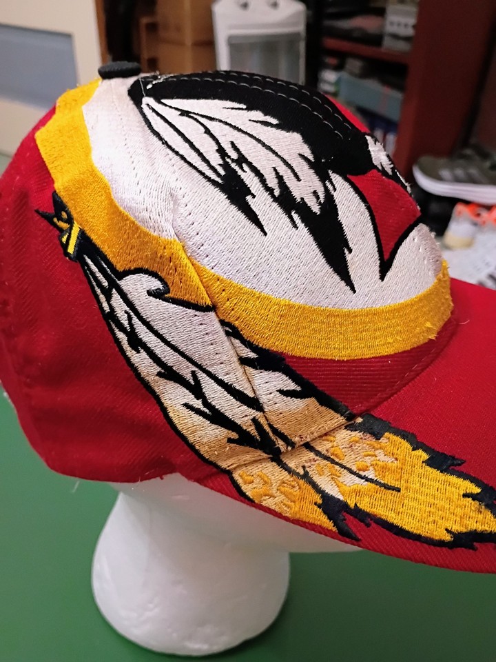 Vintage Washington Redskins The Game Rare Big Logo Snapback NFL Cap Hat ...