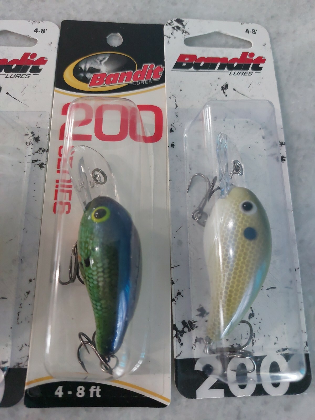 Lot of 4 Bandit 200 Lures In 4 Fish Catching Colors! | eBay