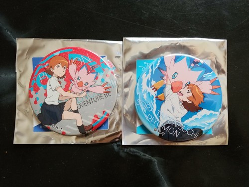 Digimon Adventure tri Sora Piyomon dodeka can badge limited base parco bromide | eBay