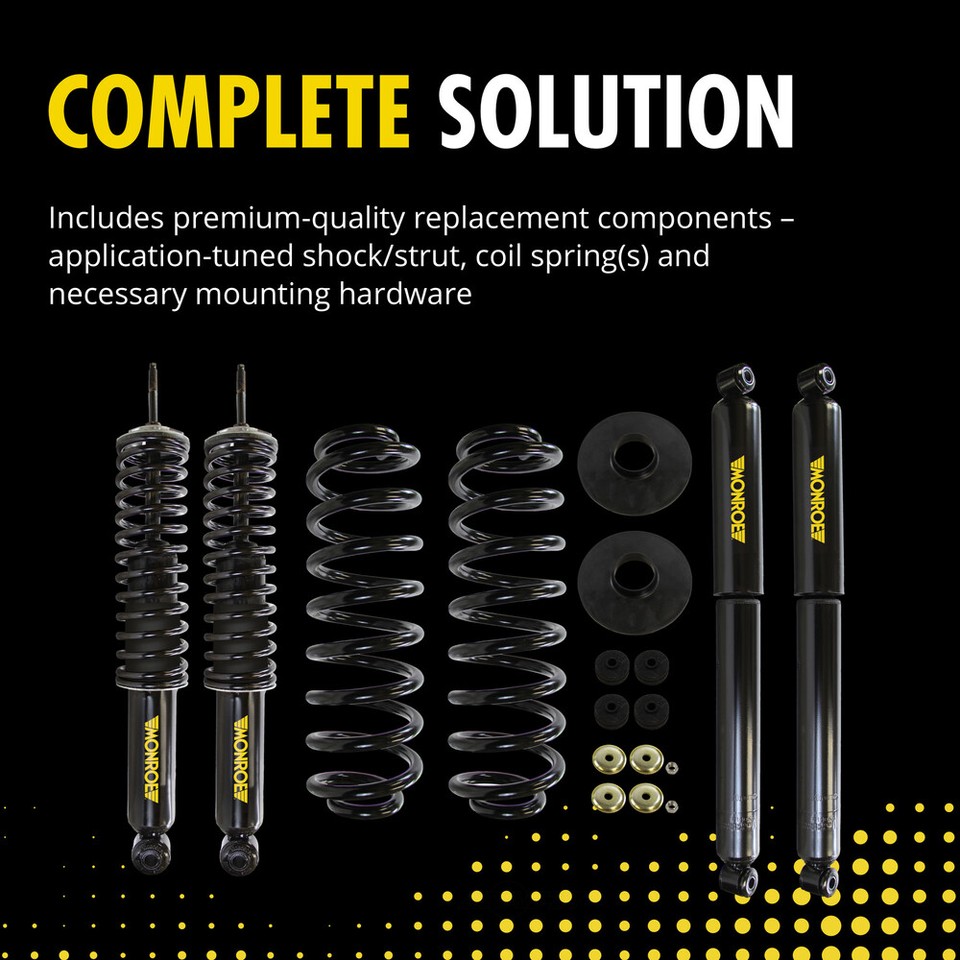 Air Spring to Coil Spring Conversion Kit Monroe 90022C fits 03-09 Lexus ...