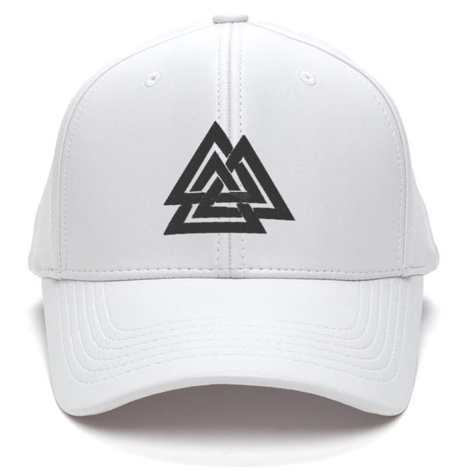 Valknut Odin's Knot Viking Symbol Embroidered Hat, Custom Hat, Trucker ...