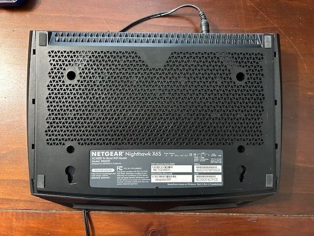 NETGEAR Nighthawk X6S AC4000 Tri-Band Gigabit Wi-Fi Router - ‎Black ...