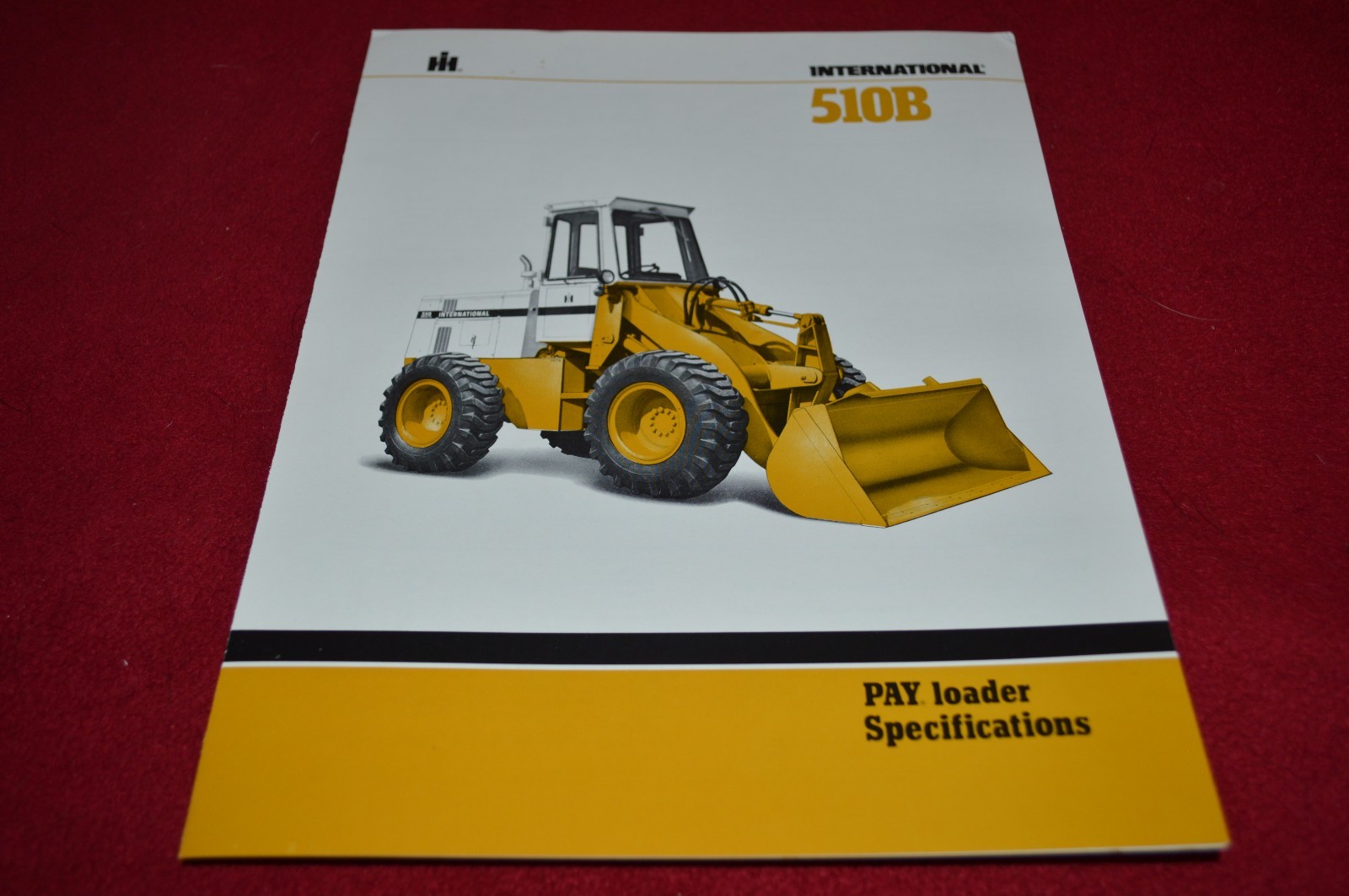International Harvester 510B Payloader Dealer's Brochure YABE14 | eBay