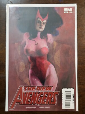 THE NEW AVENGERS #26 (Marvel Comics 2007) Bendis ALEX MALEEV Scarlet Witch Cover | eBay
