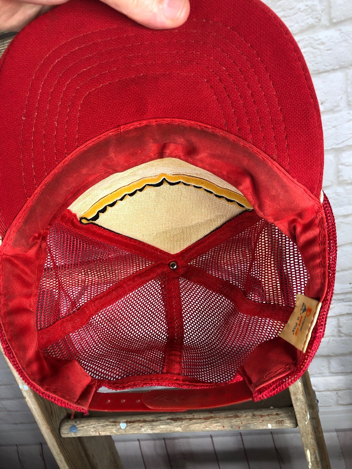 Vintage Chevy Van Snapback Hat Mesh Trucker Hat Cap U… - Gem