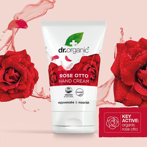 Dr. Organic Bioactive organic Rose OTTO Nourishing Rejuvenating Hand ...