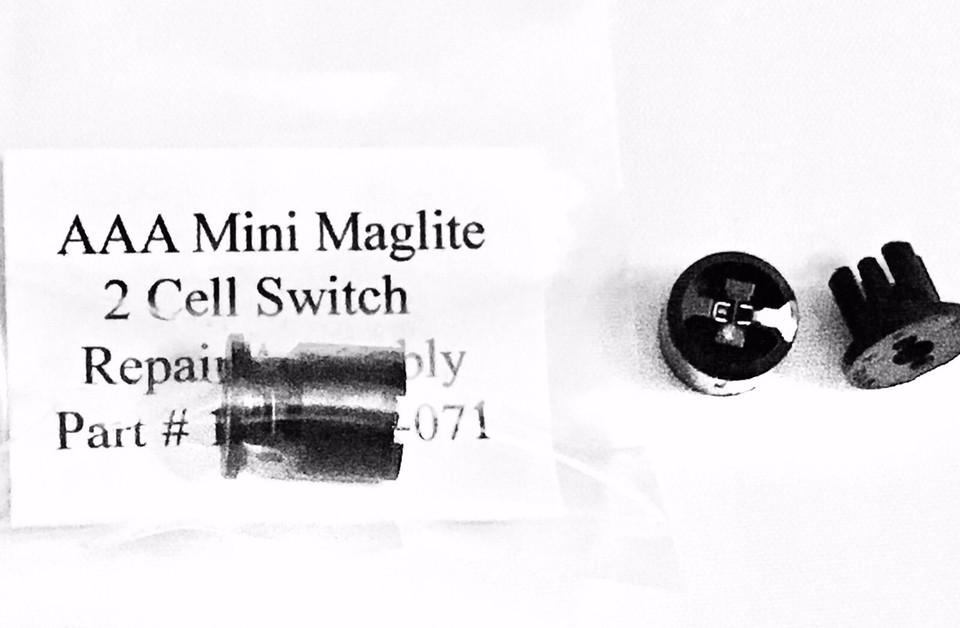 AAA 2 Cell Mini Maglite Repair Switch Assembly Part # 108-000-071 | eBay