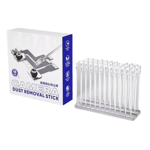 48Pcs Camera Lens Cleaner for Mobile Phone Synthetic Resin Gel Type ...