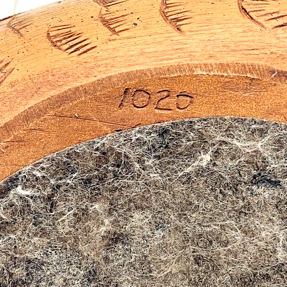 Female Mallard Duck Figurine Pecan Shells and Resin Mold Wood Carved ...