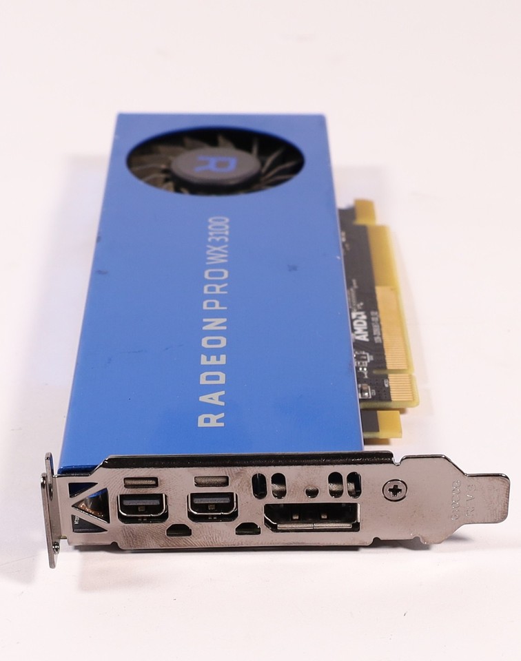 (Lot of 2) AMD Radeon Pro WX 3100 4GB GDDR5 109-D09187-00_02 Graphics ...