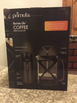 PRIMULA BARISTA LIFE COFFEE BREW AND GO SET, 6-cup | eBay
