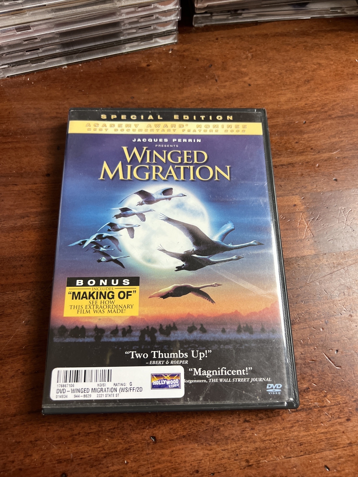Winged Migration (DVD, 2002, Special Edition Documentary) 43396002418 ...