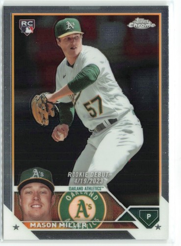 Mason Miller RC 2023 Topps Chrome Update Oakland Athletics #USC39 | eBay