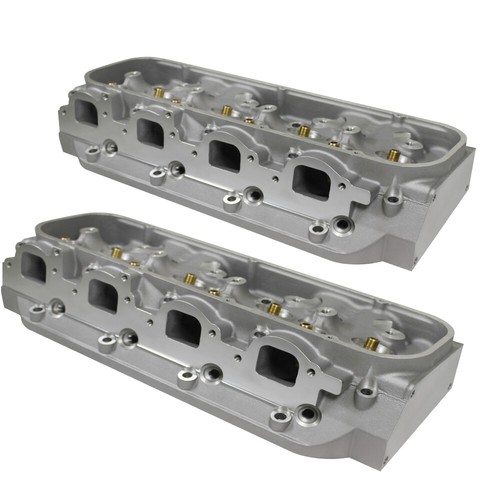 2PCS Bare Cylinder Heads 2.250/1.880 For Big Block Chevy 396-454-502 ...