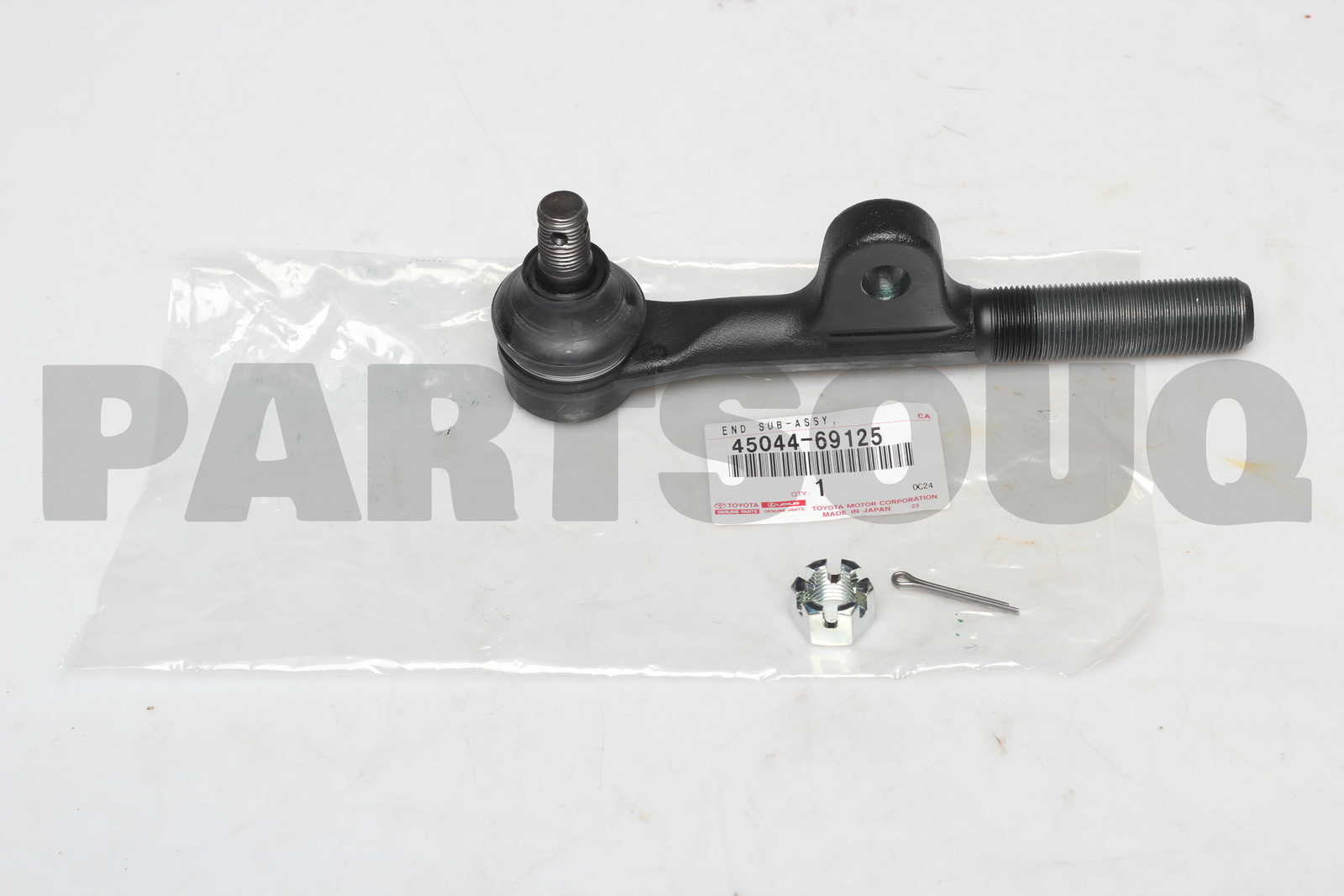 4504469125 Genuine Toyota END SUB-ASSY, STEERING RELAY ROD, RH/LH 45044 ...