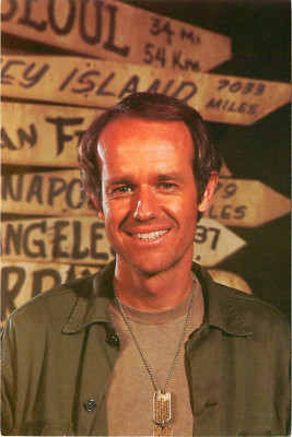 1982 20th Century Fox TV MASH - Mike Farrell as B.J. Honeycutt Postcard ...